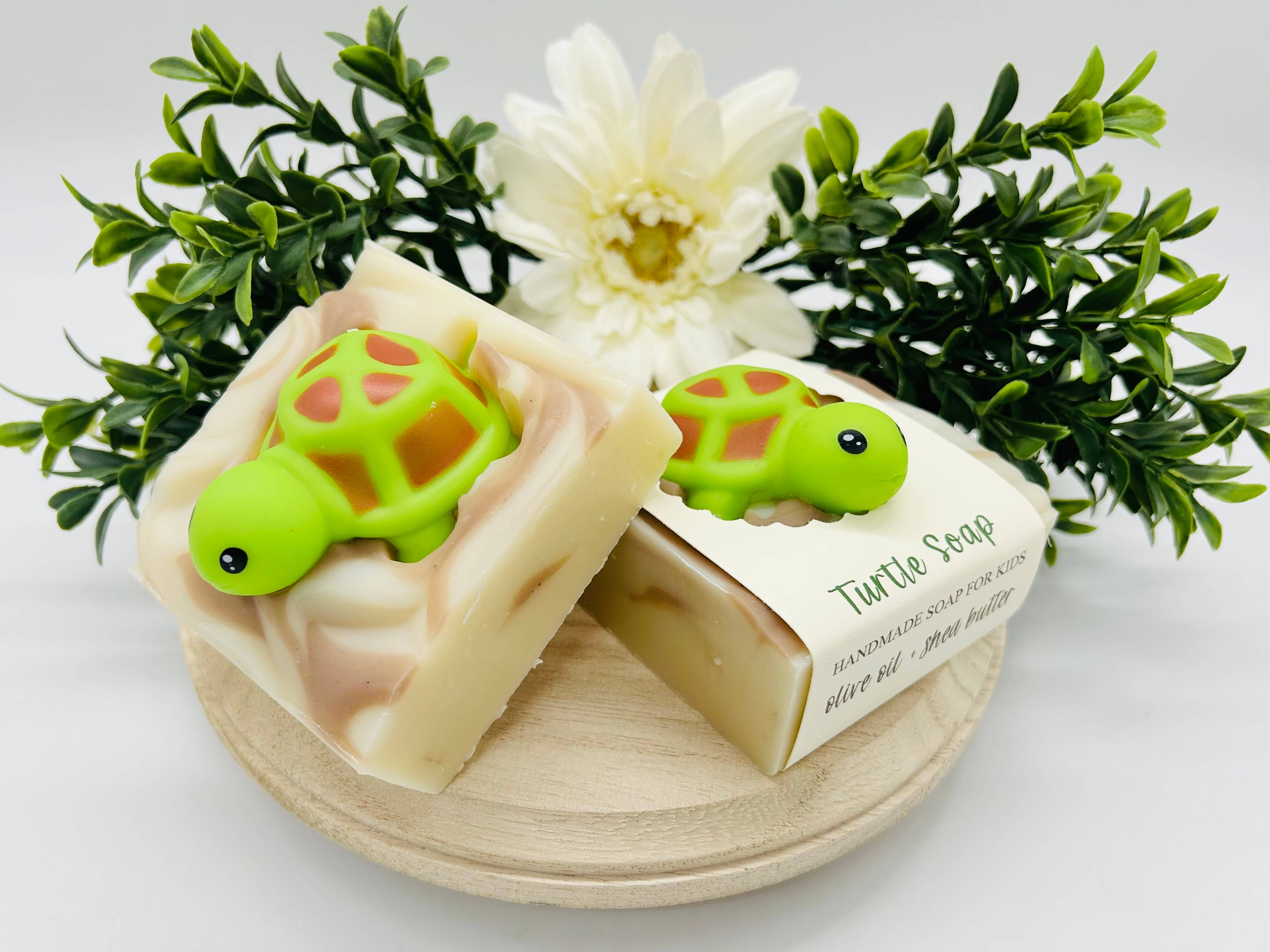 Turtle Handmade Soap Bar for Kids VEGAN COLD PROCESS | Rustic Eagle ...